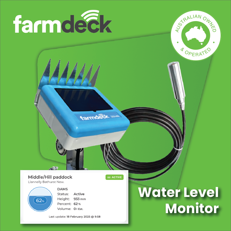 10m Farmdeck Water Level Monitor — NSW DPIRD